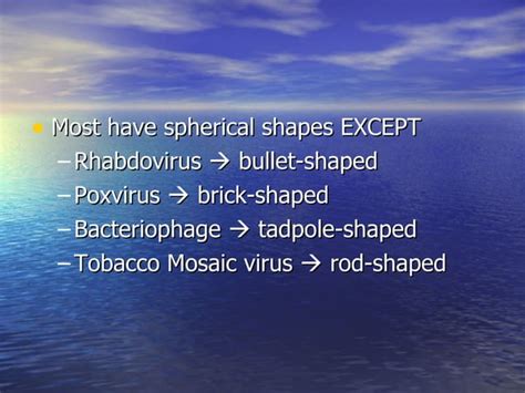 Virus Morphology And Classification Ppt Biological Sciences Science