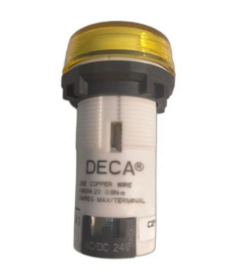 Yellow And Black LED Deca PVC Indicator Lamp At 180 Piece In Ghaziabad ID 2849820553573