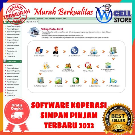 Jual Software Program Aplikasi Koperasi Simpan Pinjam Terbaru 2022