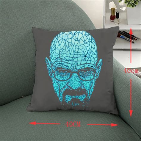 Giancomics 4040cm Hot Breaking Bad Movie Pillow Knited Cloth Pillow