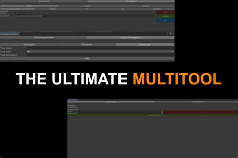 The Ultimate Multitool 게임 툴킷 Unity Asset Store