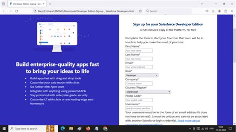 How To Create A Developer Org In Salesforce ForceLearn