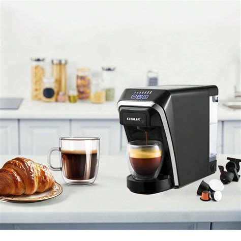 Máquina de Café Multicápsulas CHULUX 3 em 1 Aquecimento Instantâneo