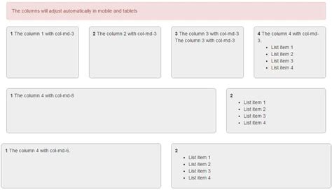 Bootstrap 3 Grid Columns A Plug In For Same Height Columns Layout