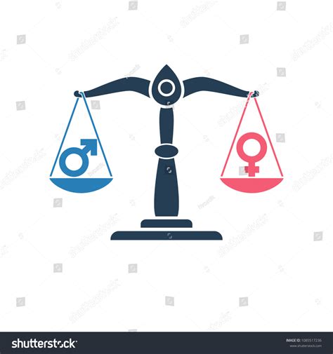 Gender Symbols Male Female Color Icon Stock Vector Royalty Free