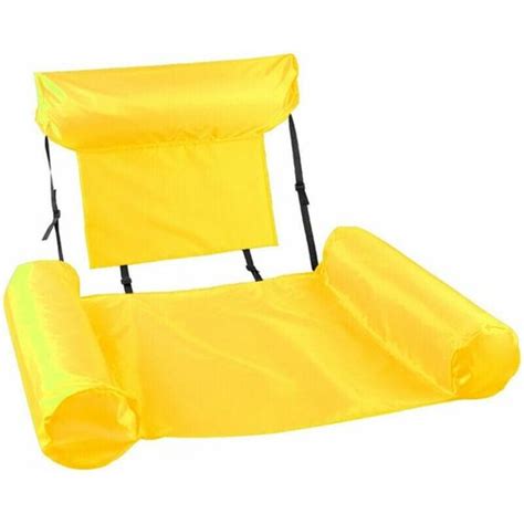 Tumalagia Hamac De Piscine Gonflable Lit Flottant Chaise Longue