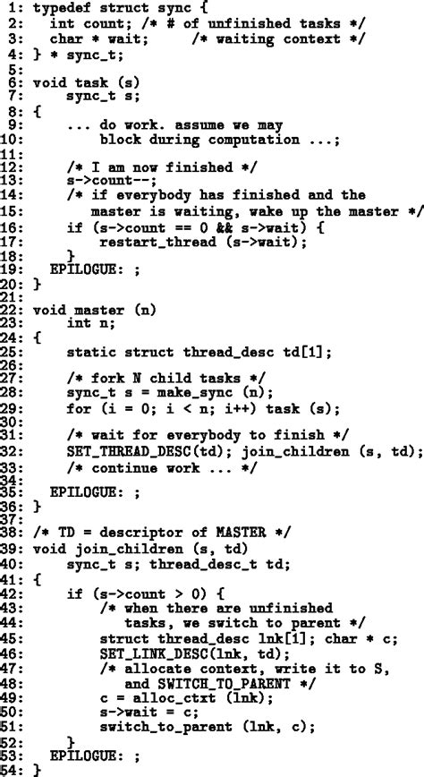 Figure 8 From Fine Grain Multithreading With Minimal Compiler Support—a