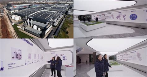 航拍银川经济开发区宁夏晶盛科技展厅视频素材下载编号26846007光厂vj师网