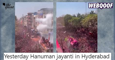 Fact Check Clip Of Indores Rang Panchami Celebration Viral As