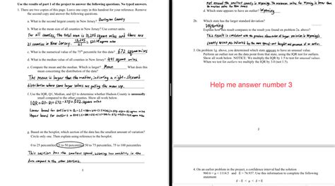Solved Use The Results Of Part 1 Of The Project To Answer Chegg Com