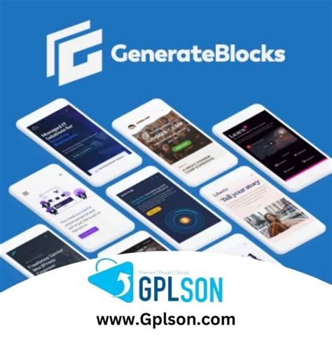 Generateblocks Pro Gplson