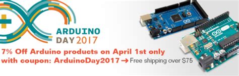 Rebates And Chance To Win An Arduino Based Robot Kit On Arduino Day
