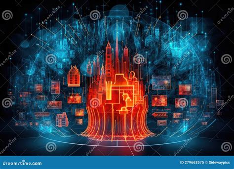 Cybersecurity Generative Ai Stock Illustration Illustration Of Cybersecurity Security