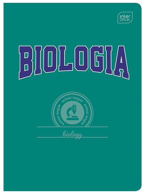 Zeszyt biologia tematyczny A5 60 okładka Hybrid Interdruk