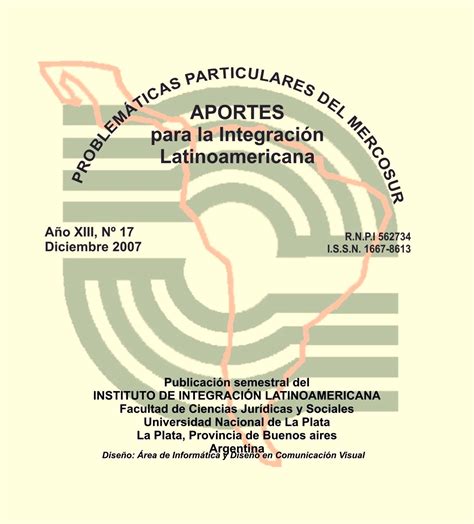 ProblemÁticas Particulares Del Mercosur Revista Aportes Para La