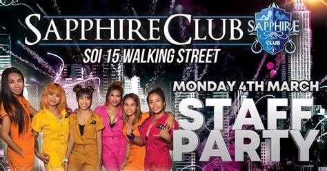 Sapphire Staff Party At Sapphire Club Pattaya