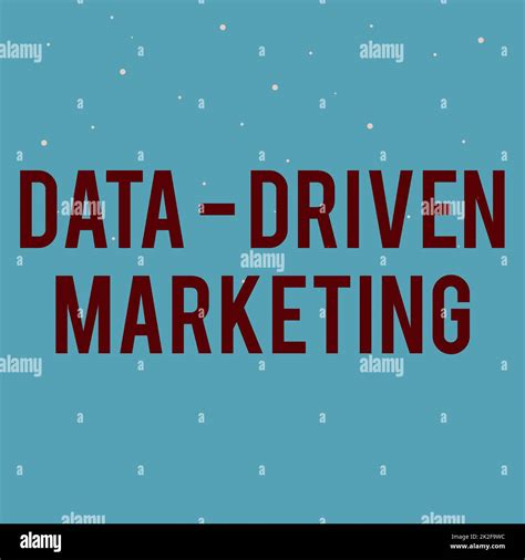 Text Caption Presenting Data Driven Marketing Business Idea Process By