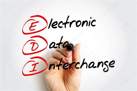 EDI Electronic Data Interchange Concepto De Empresas Que Comunican