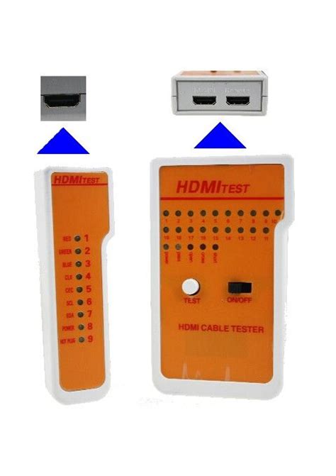 HDMI Cable Tester Features Cable Tester For All Type A HDMI Cables Indicates Several