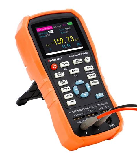 ruoshui handheld lcr meter 100hz 100khz 0 2 accuracy digital bridge