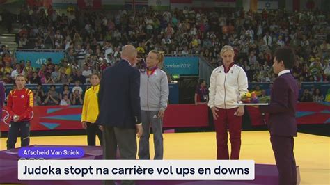 Judoka Charline Van Snick Stopt Na Carrière Met Ups En Downs Sporza