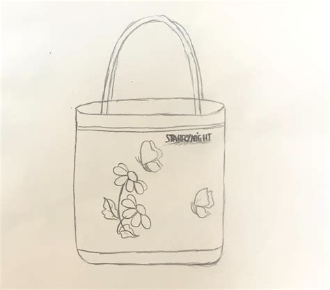 Vẽ Trang Trí Túi Xách đơn Giản đẹp Mẫu 2 Go Shopping Happy