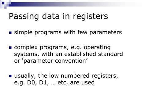 subroutines … passing data ppt download