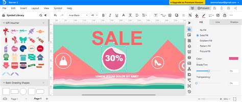 How To Make A Banner In Powerpoint Edrawmax Online
