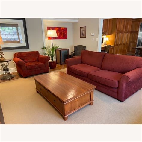 Solid Wood Rectangular Coffee Table Aptdeco