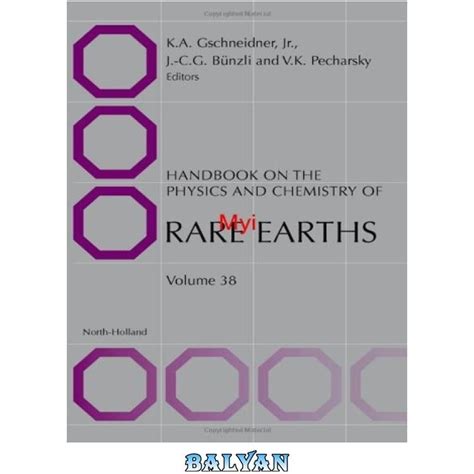 خرید و قیمت دانلود کتاب Handbook On The Physics And Chemistry Of Rare Earths Vol38 ا کتاب