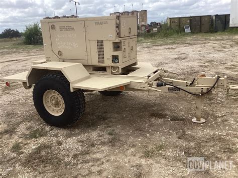 Surplus 2000 Fermont Mep 803a 10kw Generator Set In Lytle Texas