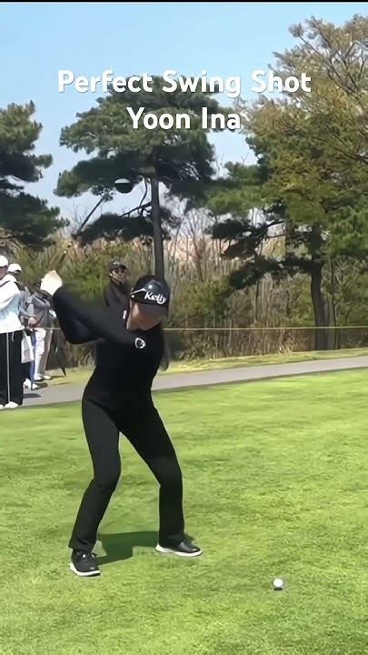 윤이나프로“ 파워풀한 우드 스윙 슬로우모션 골프 골프스윙 Golf Golfswing Youtube