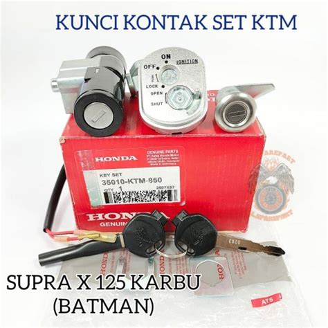 Jual KUNCI KONTAK SET PLUS JOK BELAKANG HONDA KTM KEYSET KONCI KONTAK KUALITAS ASLI ORIGINAL