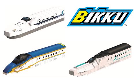 ブロックで作る新幹線に第2弾が登場！bikkuビルドトレインシリーズ「新幹線n700aのぞみ」「新幹線e7系かがやき」「新幹線e956形