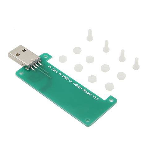 raspberry pi zero w badusb usb a addon board usb connector rpi0 to