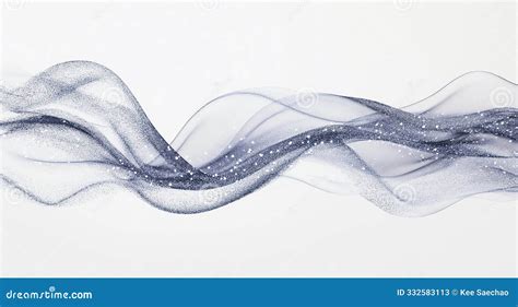 He Dance Of Water Waves In Tranquil Serenity Stock Illustration