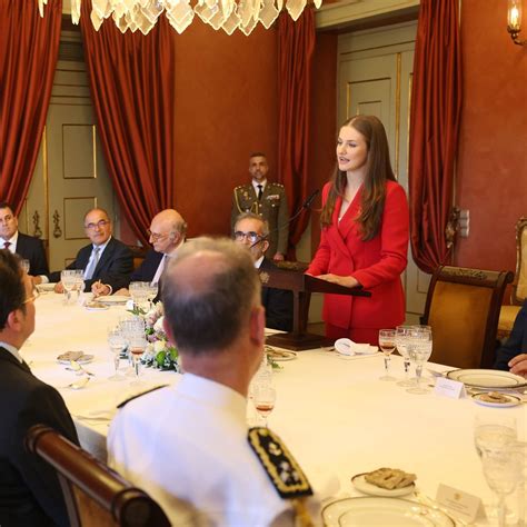 El Discurso De La Princesa Leonor En Su Primer Viaje Oficial En