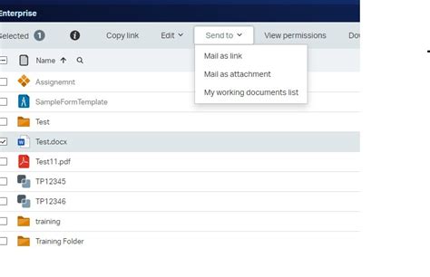 Can We Hide Mail As Attachment Option From The User Opentext Forums