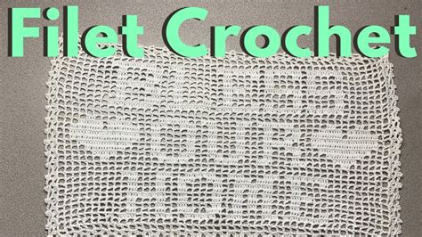 How To Make Your Own Filet Crochet Pattern Printables