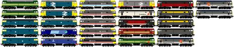 Br Class 47 Sprite Sheet By Train48 On Deviantart