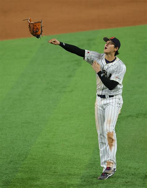 Wbc決勝で優勝を決めた瞬間、グラブを投げて喜びを爆発させる大谷翔平 ― スポニチ Sponichi Annex 芸能