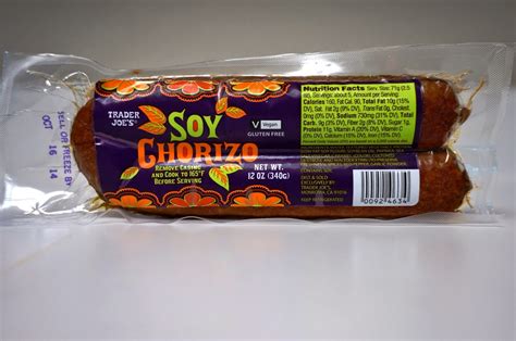Exploring Trader Joes Trader Joes Soy Chorizo