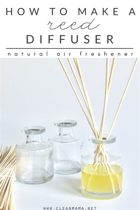 How To Make A Reed Diffuser Clean Mama Homemade Reed Diffuser