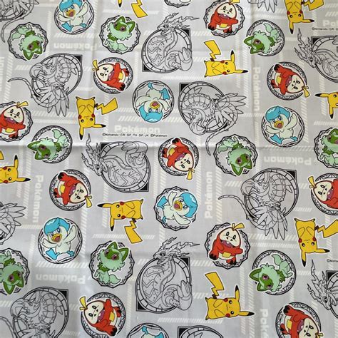 ポケモン ハギレ オックス生地 110㎝×50㎝キャラクター｜売買されたオークション情報、yahooの商品情報をアーカイブ公開