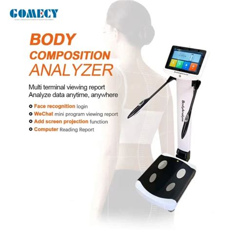 Composition Analyzer Body Scale Muscle Fat Water Analysis Body Composition Monitor Body