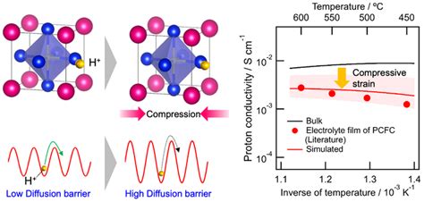 Strain Reducing Proton Conduct [image] Eurekalert Science News Releases