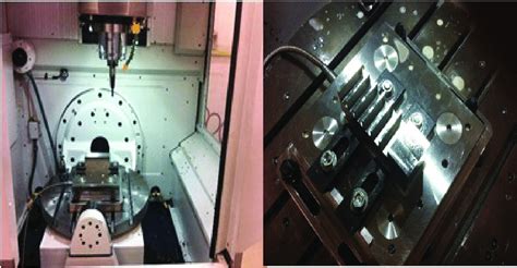 Experimental Set Up For Thin Wall Machining Download Scientific Diagram