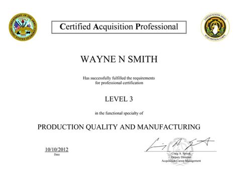 Level Iii Certification Pdf