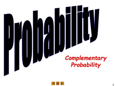 Complementary Probability Pptx