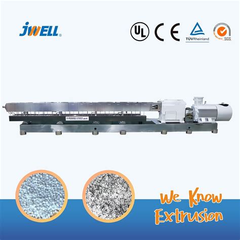 Jwell Machine Lithium Battery Plastic Pellets Granules Pelletizer